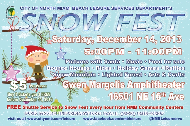 This Saturday in North Miami Beach – VotersOpinion.com