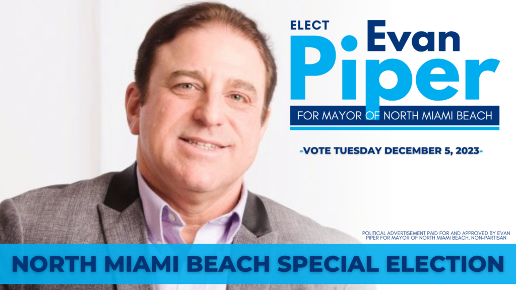 VotersOpinion Endorses Evan Piper for North Miami Beach Mayor ...
